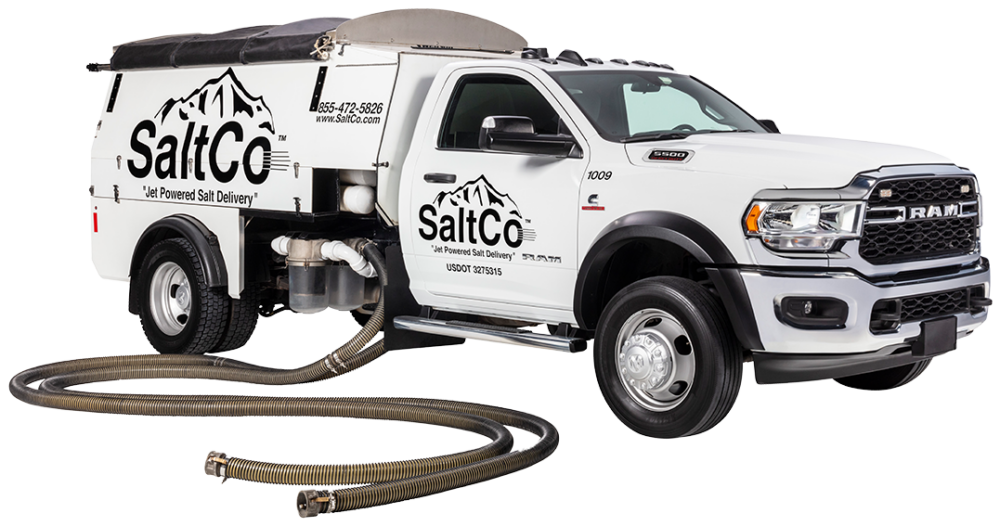Jet Powered Softener Salt Delivery | SaltCo